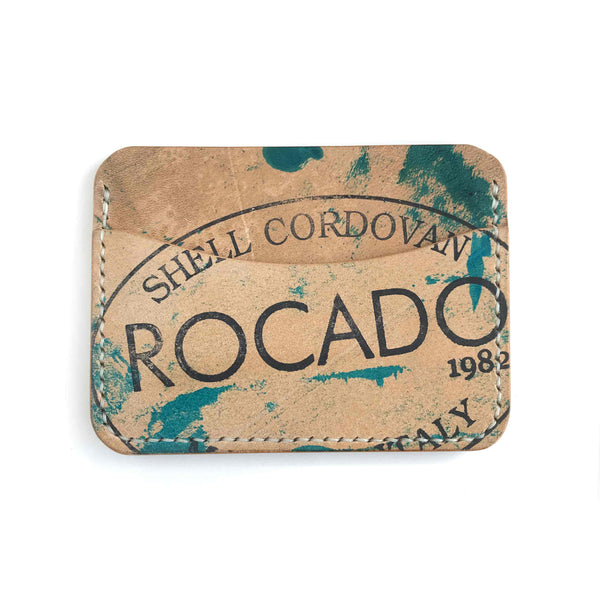 3-Pocket Wescott - Shell Cordovan - Rough out, Turquoise Marbled Rocad ...